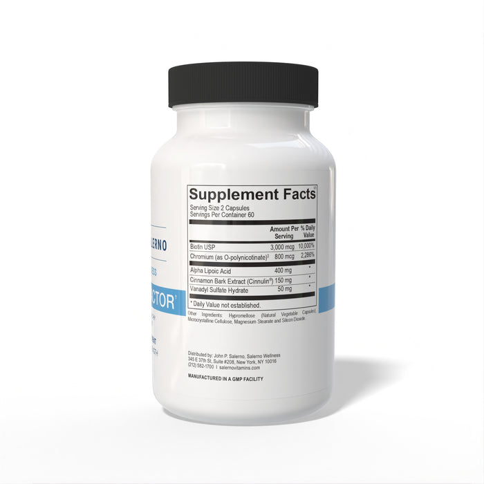 Glucose Factor | Metabolic & Blood Sugar Support | Salerno Vitamins